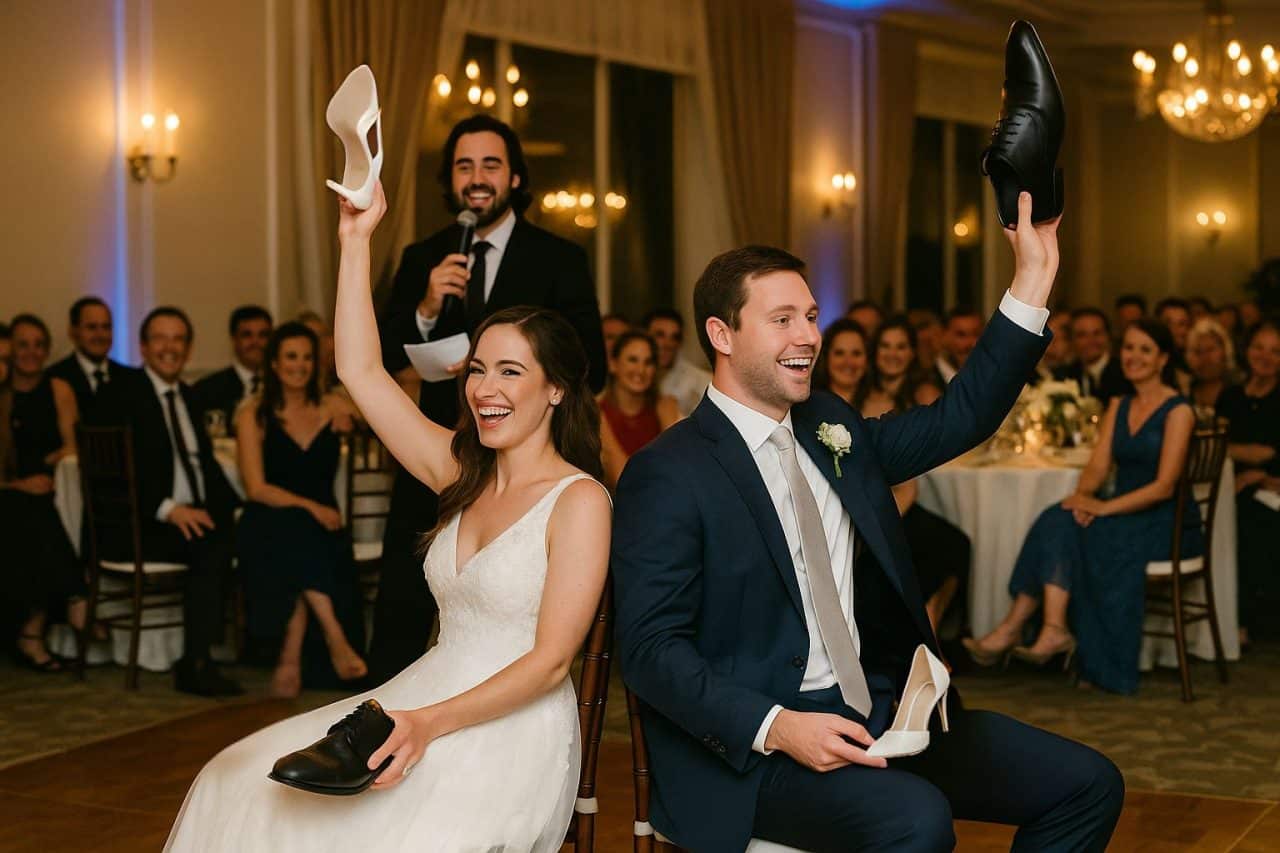 50 Fun Shoe Game Questions for Your Wedding Day | Legendary Sound